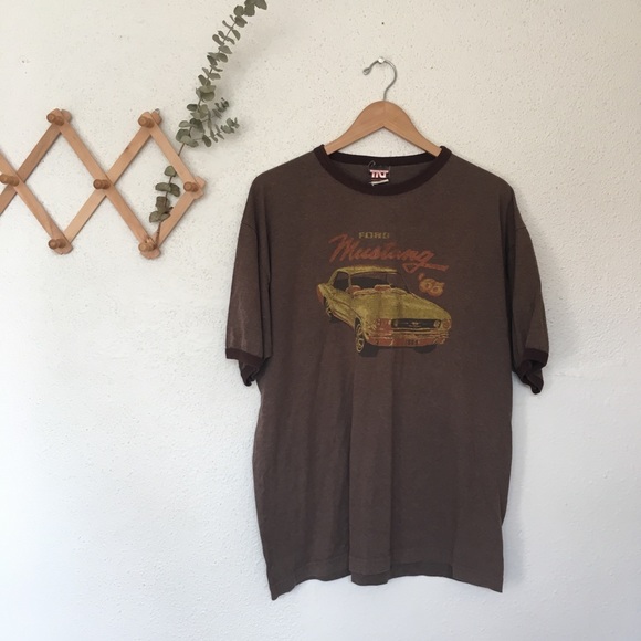 Vintage | Tops | Vtg Ford Mustang Tee | Poshmark